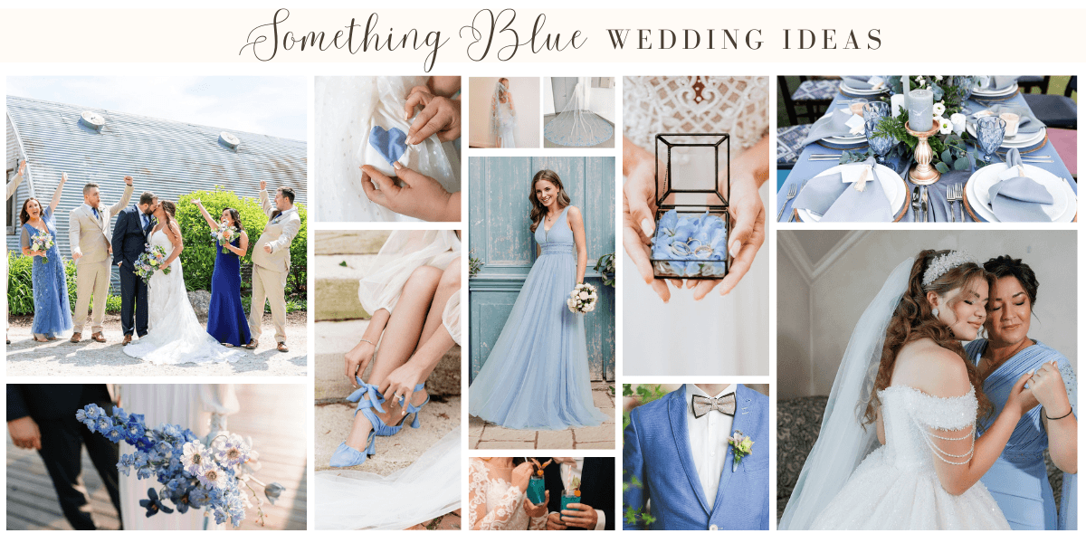 12 Something Blue Wedding Ideas for Your Modern Love Story - Ever-Pretty UK
